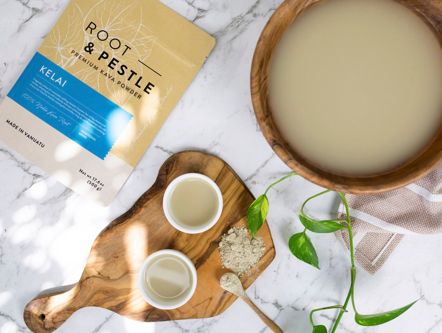 The Kava plant, Kava Root and Kava Powder – Root & Pestle